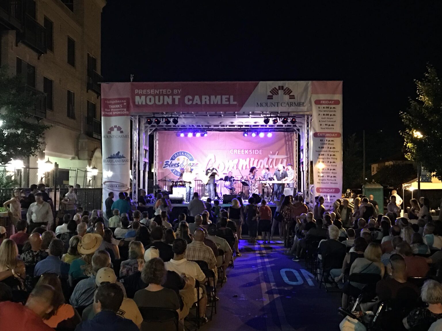 Mobile Stages - Trailer Stage (24 wide x 20 deep) - Gallagher Staging ...