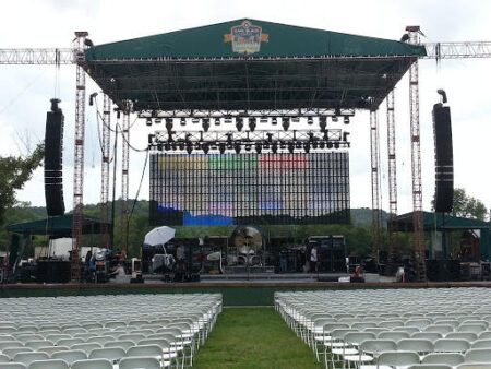 Rain Roof Structure - Aluminum - Gallagher Staging & Manufacturing